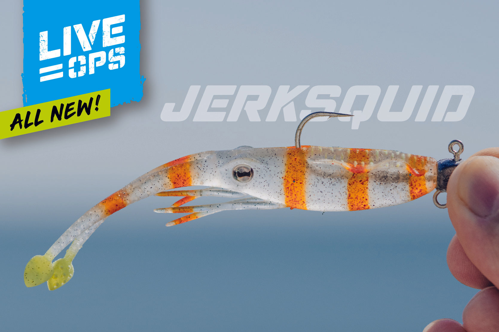Live Ops Jerksquid Soft Plastics – Ultimate Squid Imitation Lures for – Nomad-Design-International