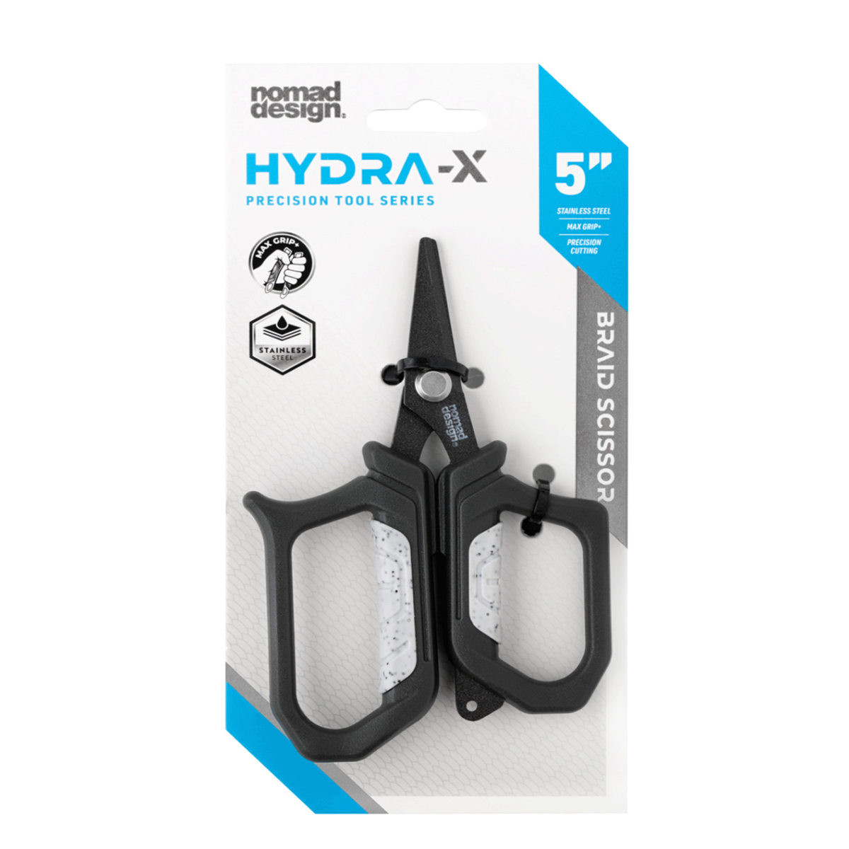 Nomad Design HYDRA-X 5" Braid Scissors Stainless Tool – Nomad-Design ...